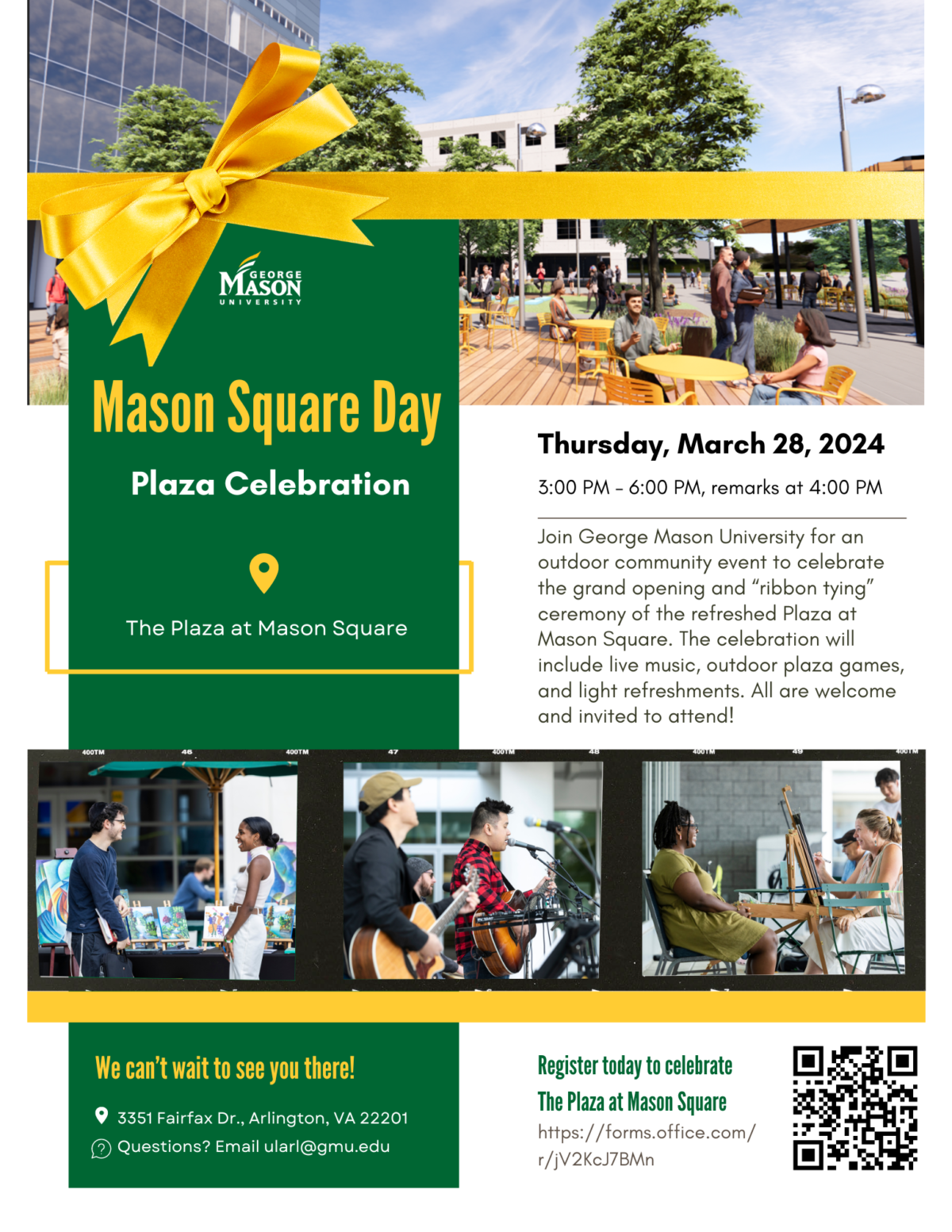 Mason Square in the Rosslyn-Ballston Tech Corridor | Learn More